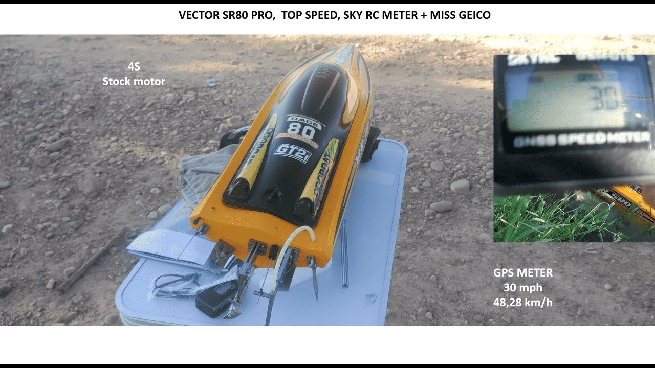 VECTOR SR80 PRO PEAK SPEED 🚤 vmax - YouTube