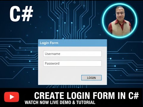 Add Placeholder Text in C# TextBox - Modern WinForms UI Trick - YouTube