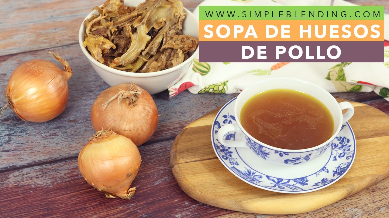 TIENES QUE PREPARAR ESTE CALDO DE POLLO CON CARCASAS | El mejor caldo ...