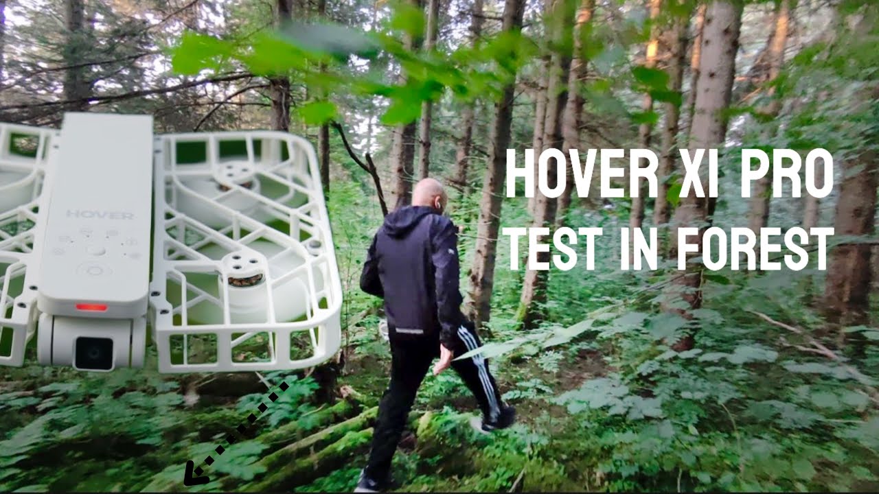 We Took a Hover X1 Drone Through the Forest - YouTube