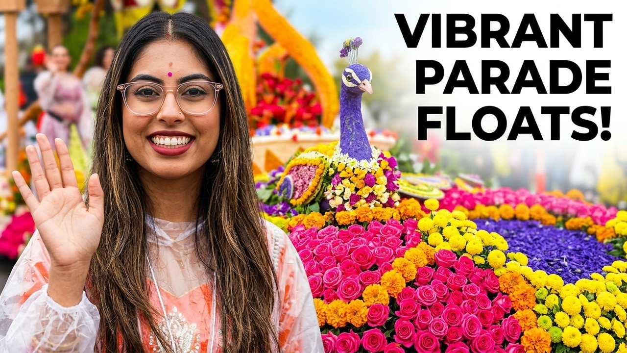 Rose Parade Most Colorful Floats Chrysanthemums Roses Complete Parade ...