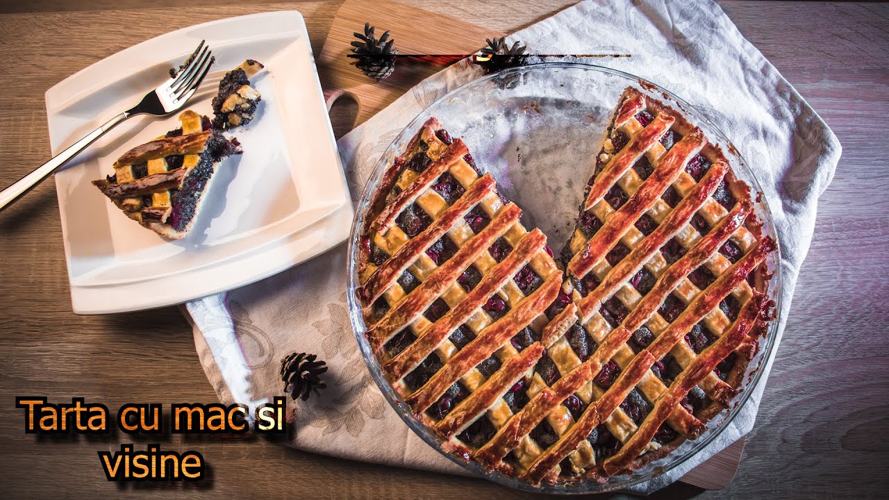 Tarta cu mac si visine | Imi's Kitchen - YouTube