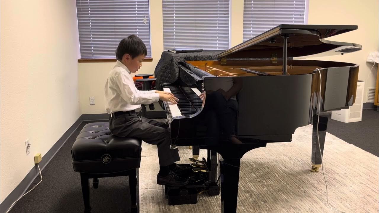 Velocity by Friedrich Burgmuller, played by Evan Zhang - YouTube