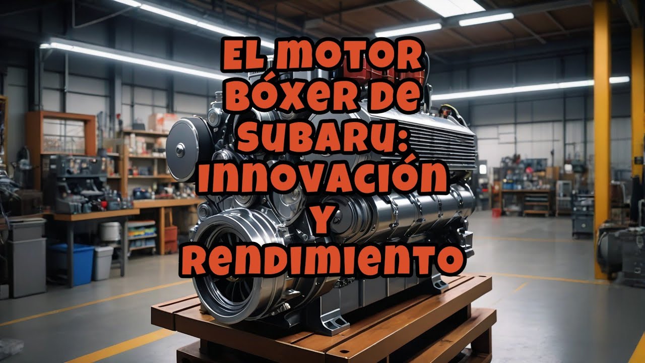 El motor bóxer de Subaru: Innovación y rendimiento - YouTube