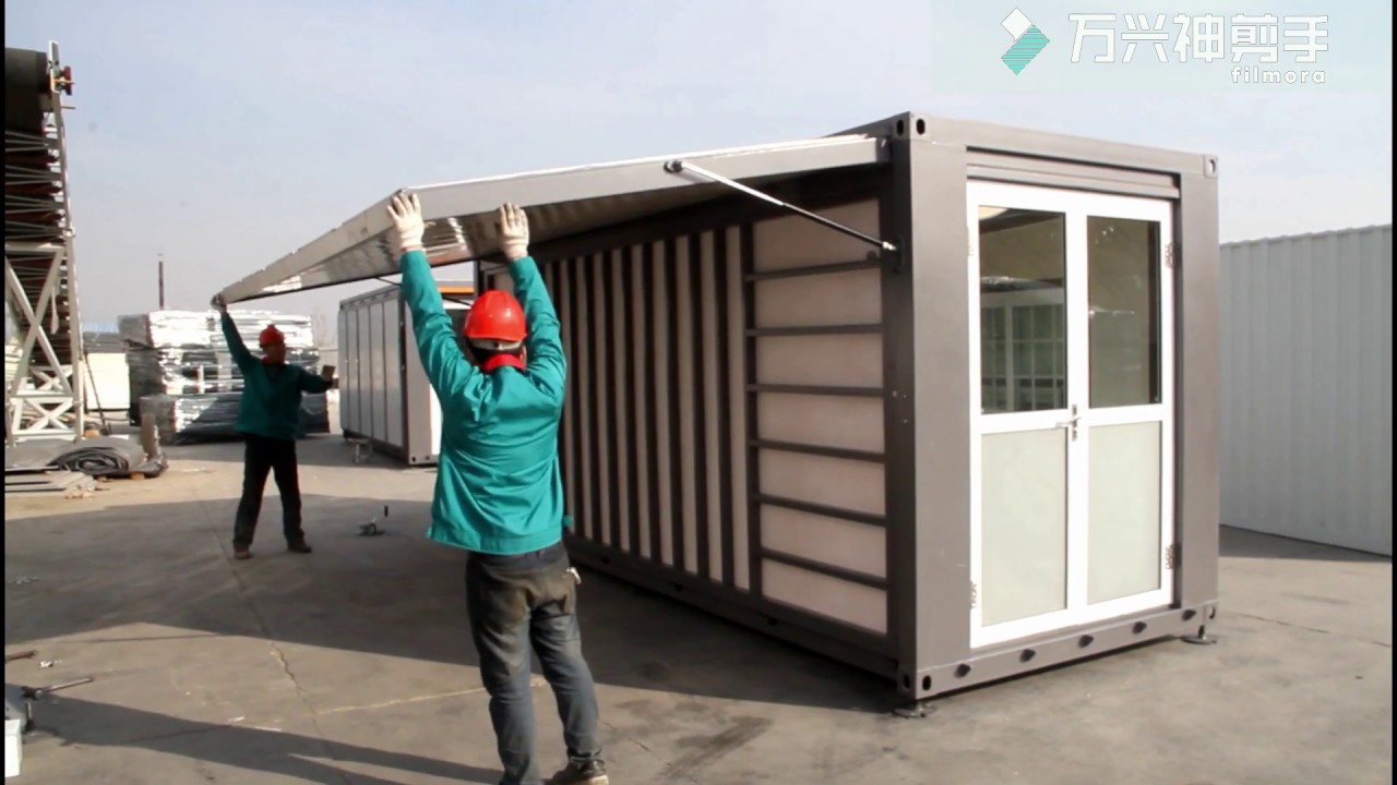 2019 Foldable Mobile Warehouse/Office - YouTube