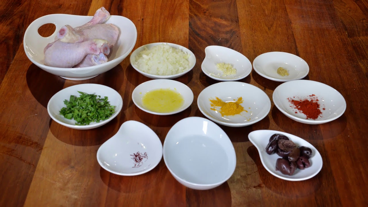 Recipe | Moroccan Chicken and Turmeric Tagine - YouTube