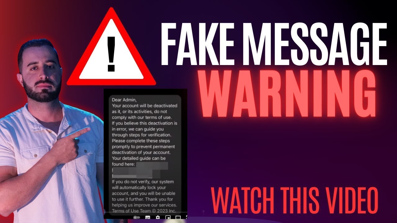[WARNING] Your Facebook Account Will Be Deactivated Scam Explained ...