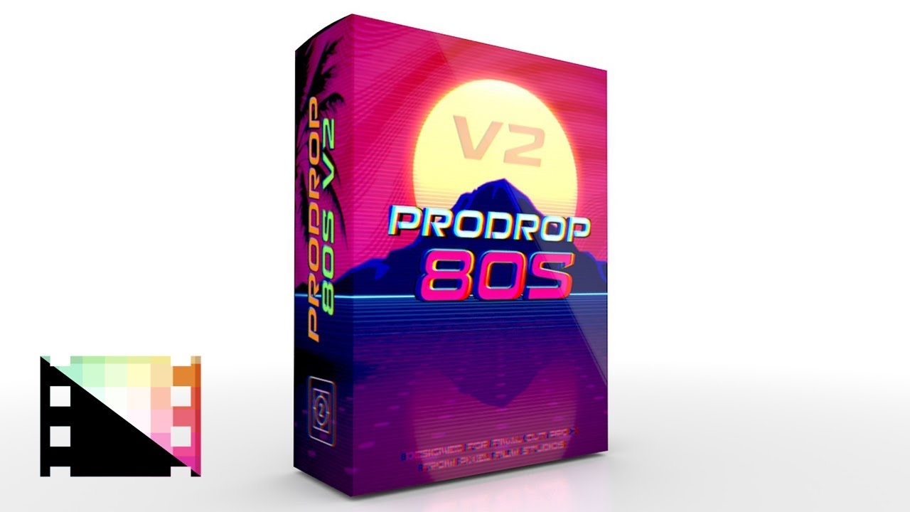 ProDrop 80s Volume 2 - 80s Style Backgrounds for Final Cut Pro X ...