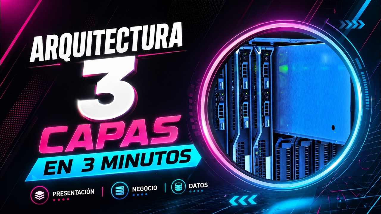 3 Capas en 3 Minutos: Desentrañando la Arquitectura de Software - YouTube