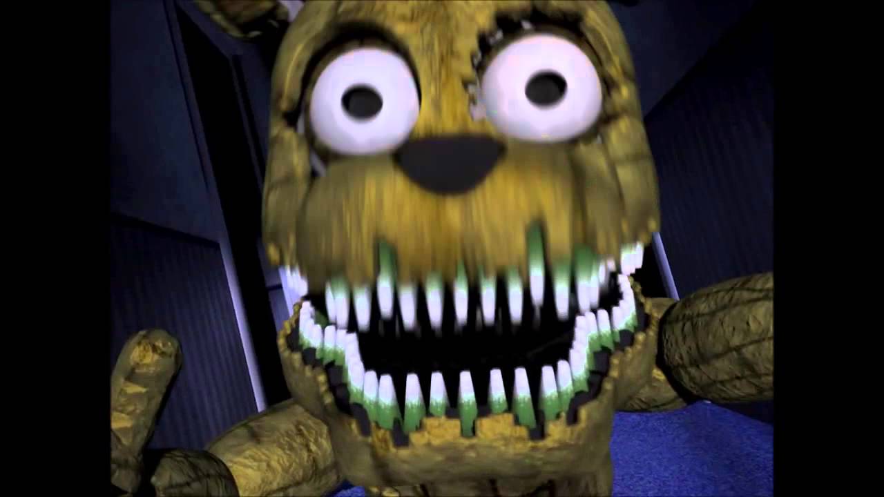 Plushtrap jump scare normal - YouTube