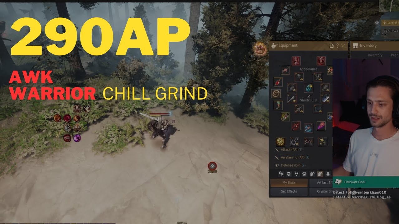 ASH FOREST | 290 AP Warrior Awakening | Black Desert Online - YouTube