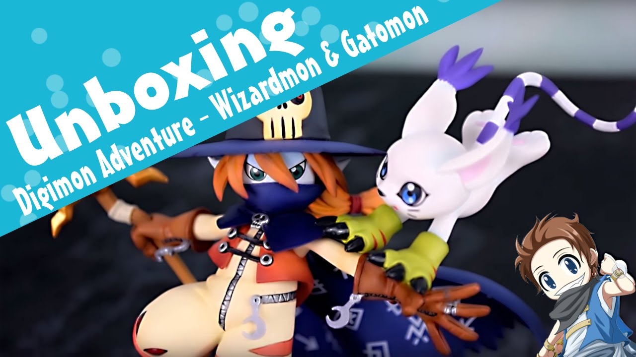 Digimon Adventure │ Wizardmon & Gatomon │G E M MegaHouse │ABWTV ...