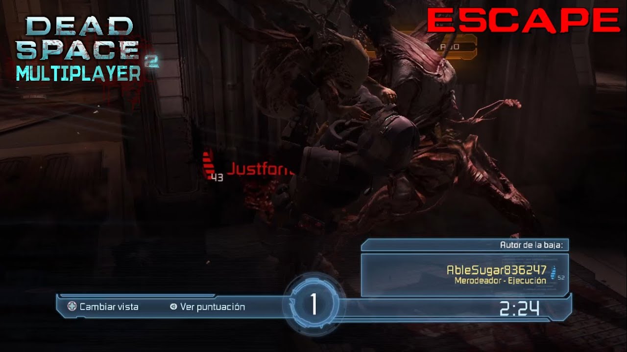 Dead Space 2 Multiplayer - 4 vs 4 - Escape - YouTube
