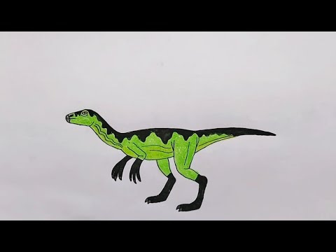 Cách Vẽ Khủng Long Pisanosaurus/ How to draw Pisanosaurus - YouTube