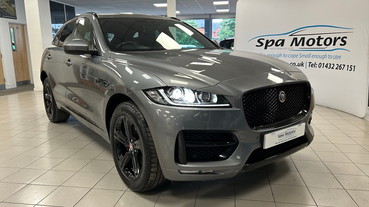 Spa Motors Hereford - Jaguar F-Pace - BV70 GFZ - YouTube