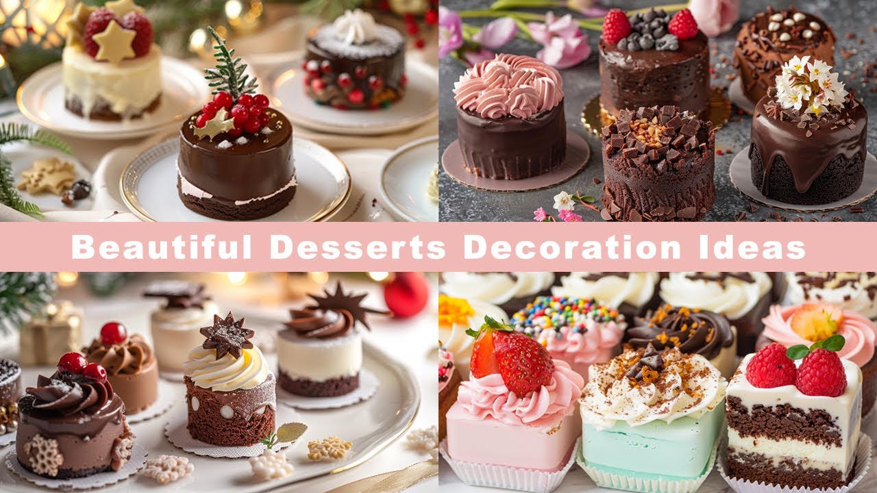 Dessert | Stunning Desserts Decoration Ideas | Inspiring Desserts ...