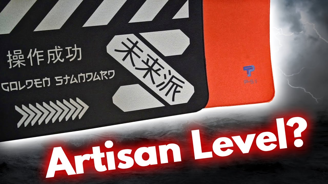 PRO Mousepads - PureTrak P-51 & Hystar Mirai Review - YouTube