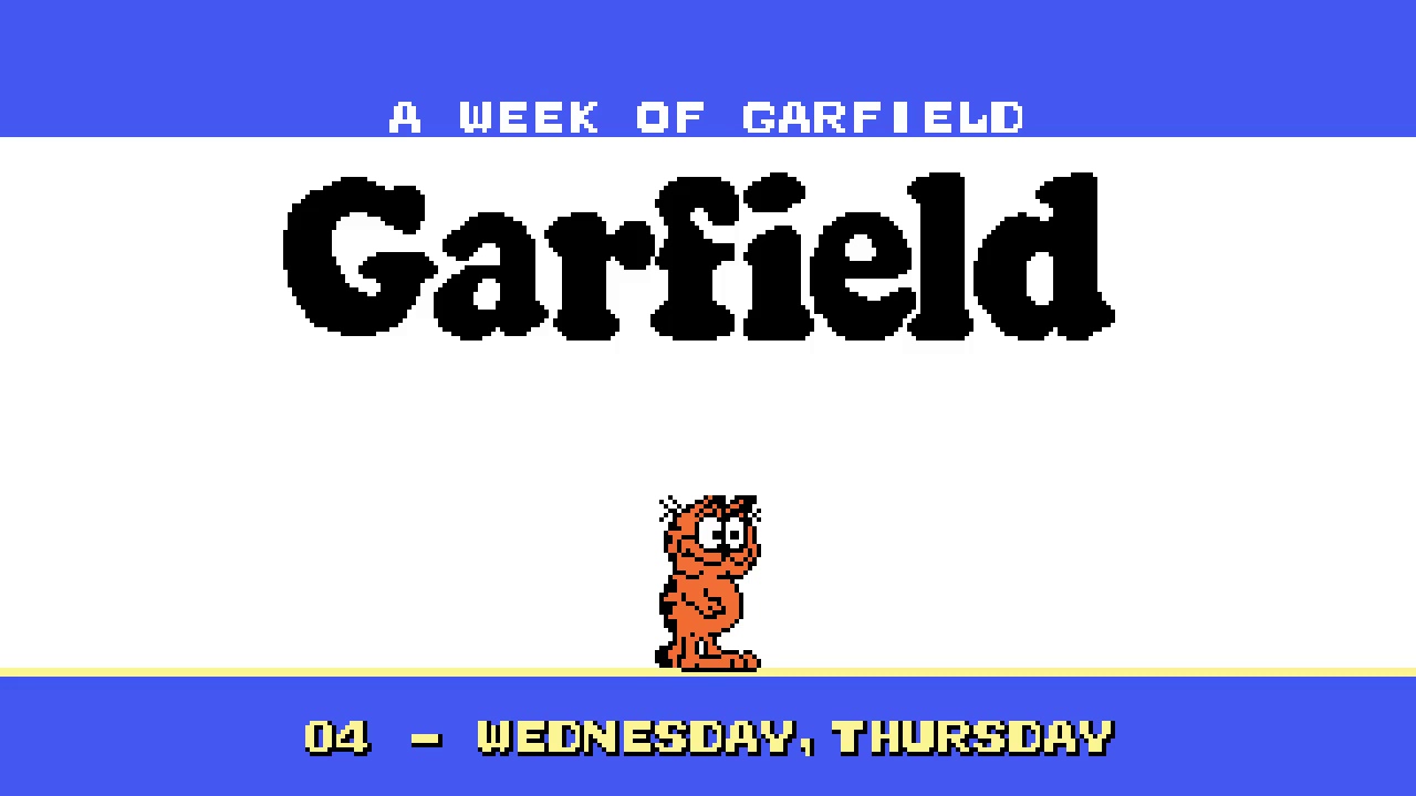 Garfield Wednesday