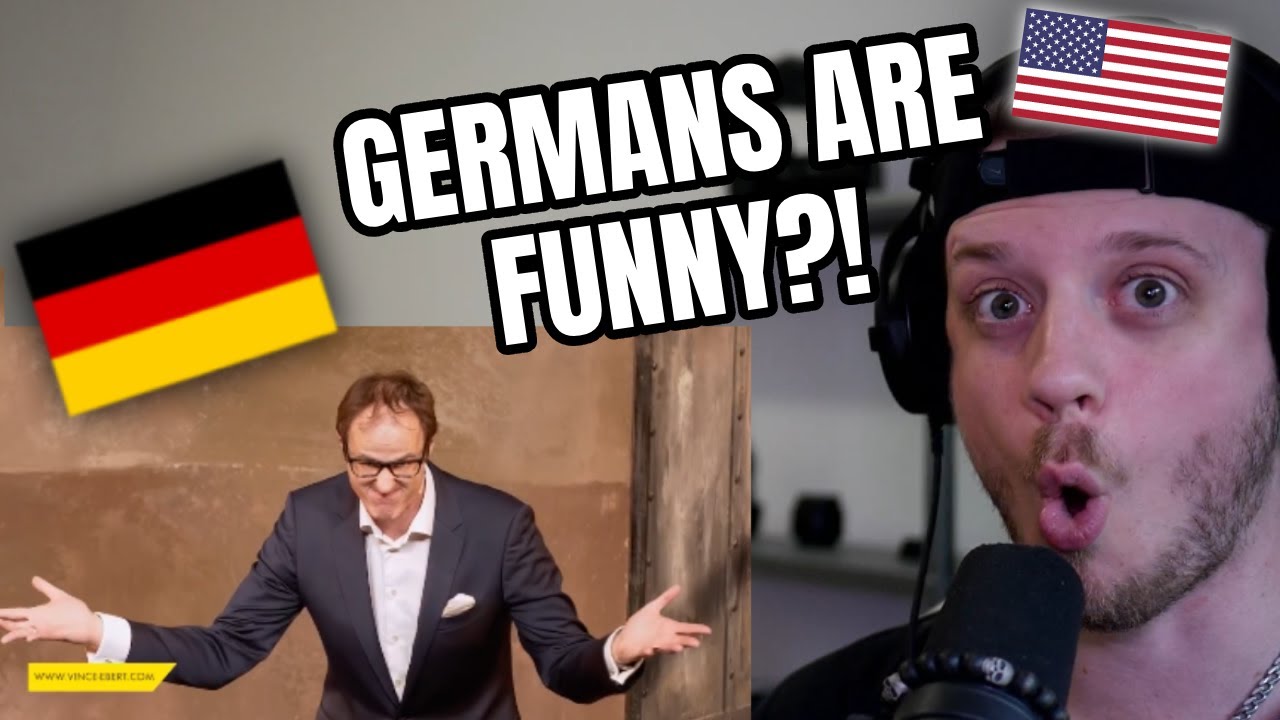 American Reacts to German Humor meets American Mentality - YouTube