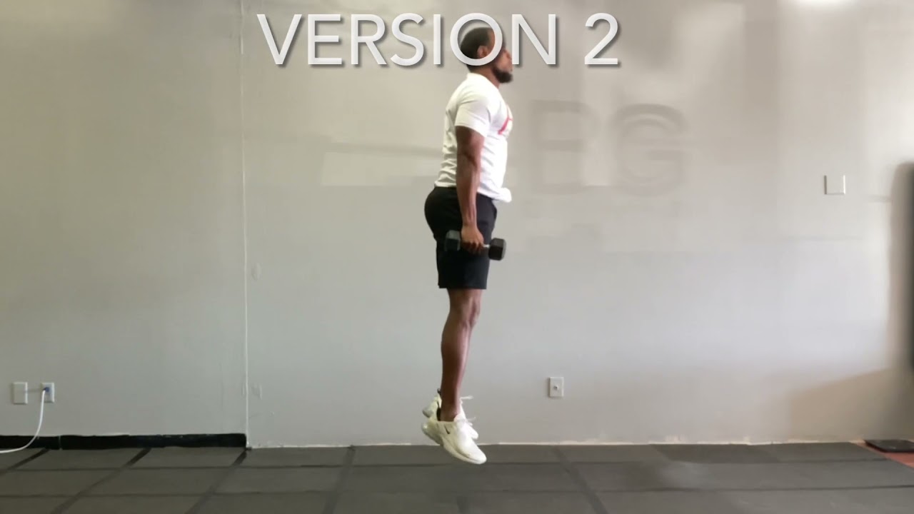 Burpees with weights - YouTube
