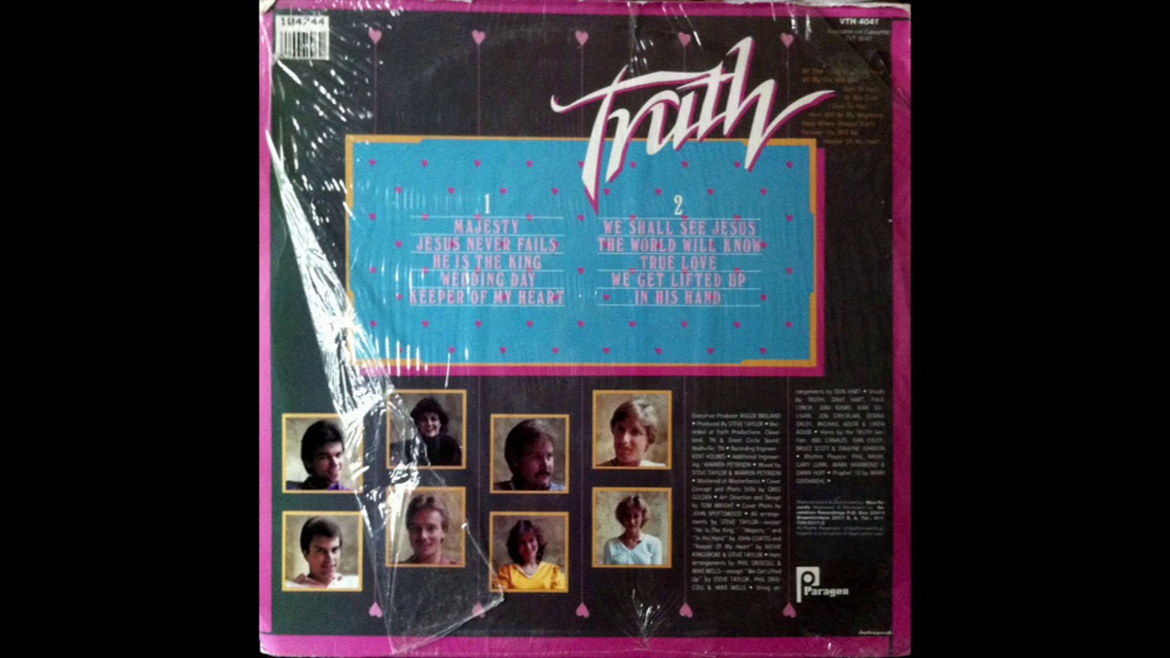Truth Keeper of My Heart 1982 Complete Album - YouTube