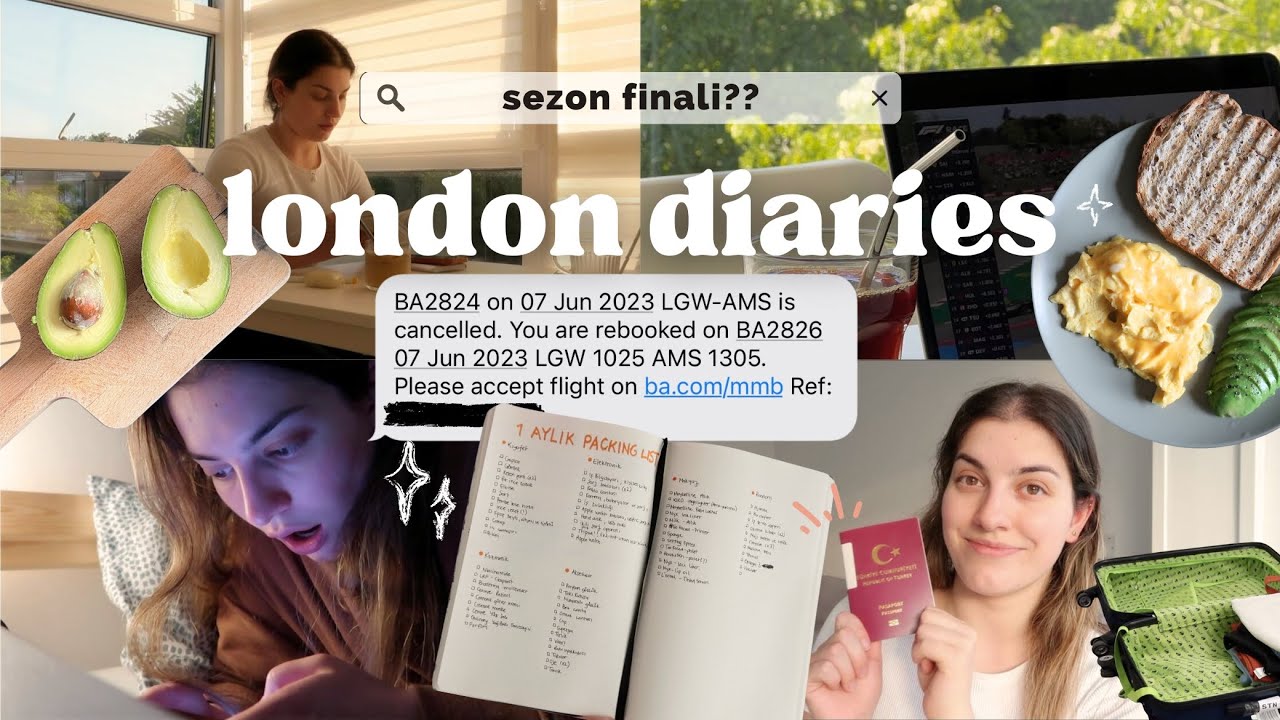 london diaries💌 sezon finali: londra'da son haftasonum, 1 aylık bavul hazırlığı, ne götürüyorum ...