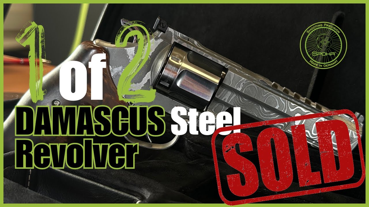One Last Look: Our Rare Damascus Revolver Before It's Gone! - YouTube