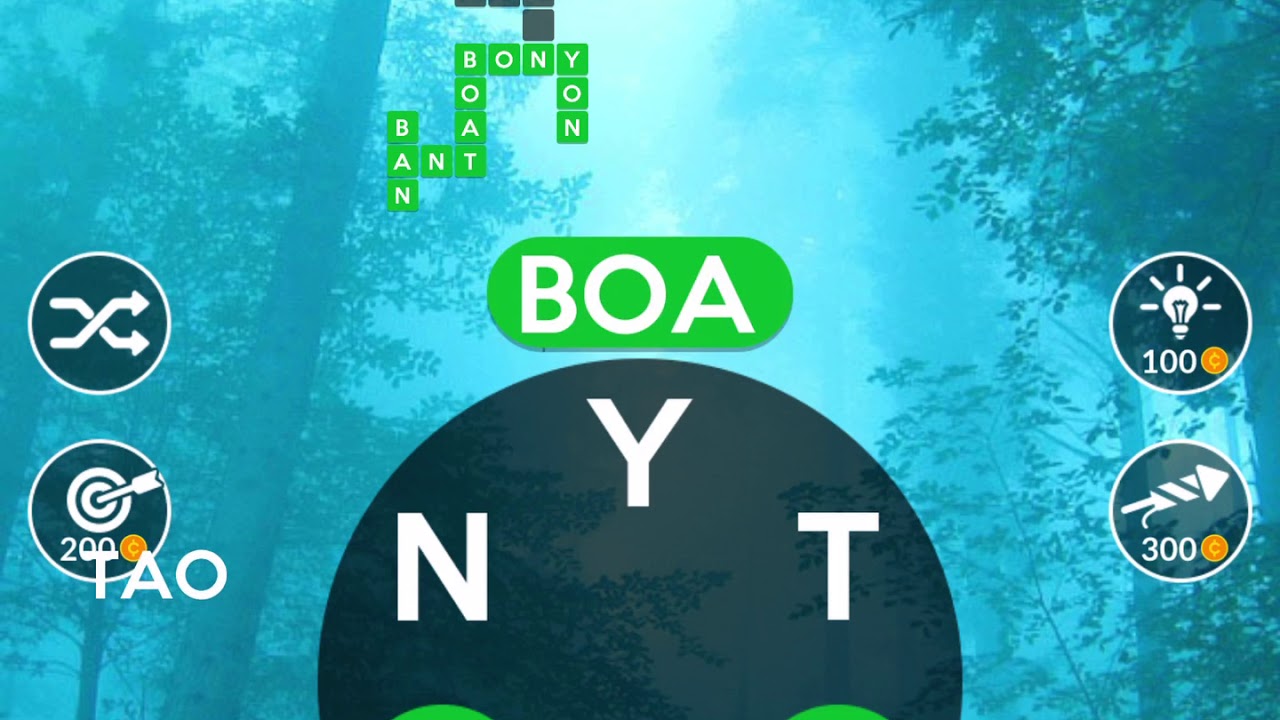 Wordscapes Level 7045 Answers - YouTube