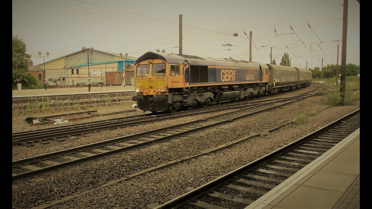 GBRf Class 66 No. 66761 at York - 29th August 2022. - YouTube