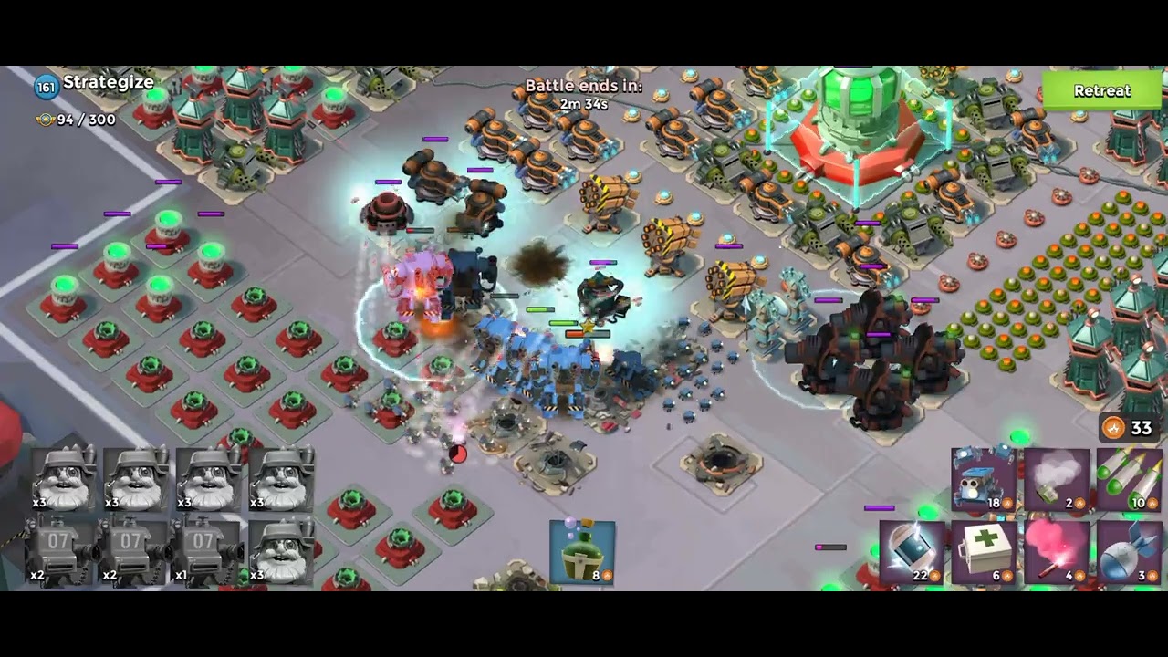 Attacking Operation Massive Attack [Strategize] with 6 Mechs and 12 ...