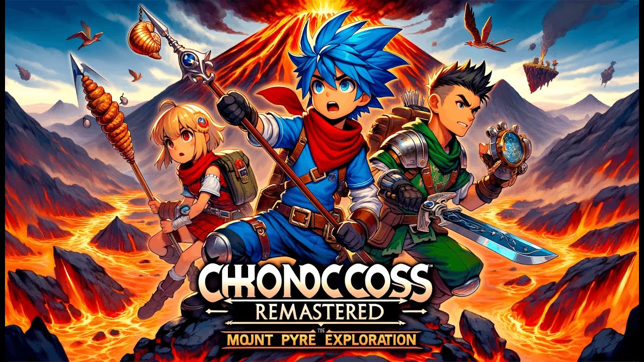 Chrono Cross Remaster Walkthrough Part 6 | Mount Pyre | Mt Pyre - YouTube