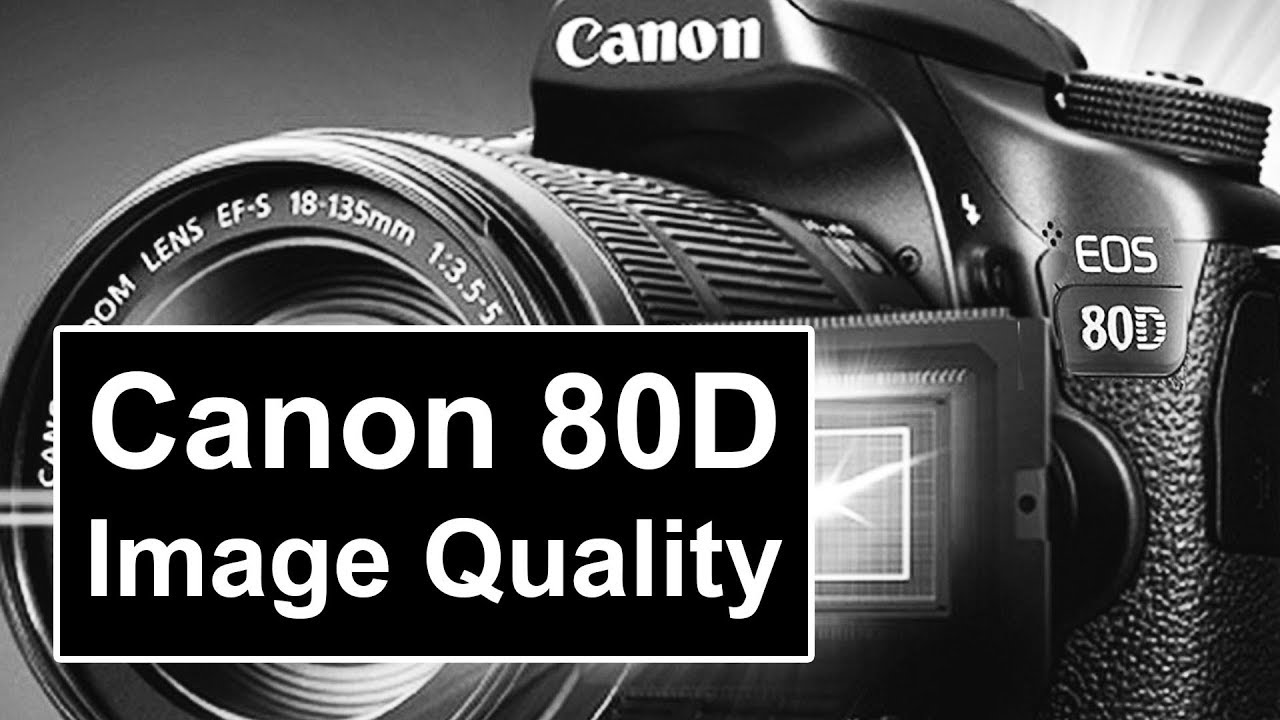 Canon 80D Image Quality vs Video Quality - YouTube