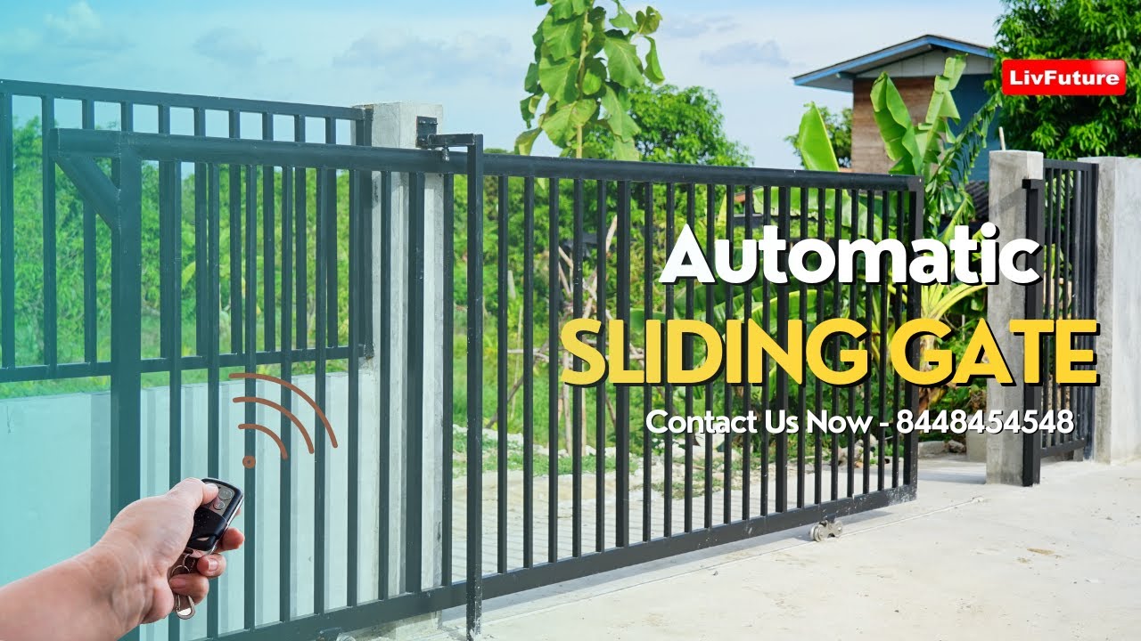 Automatic Sliding Gate - YouTube