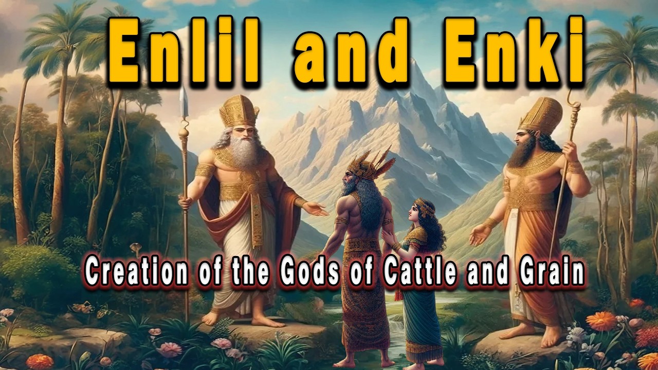 Enki and Enlil: The Creation of the Gods of Cattle and Grain | Anunnaki ...