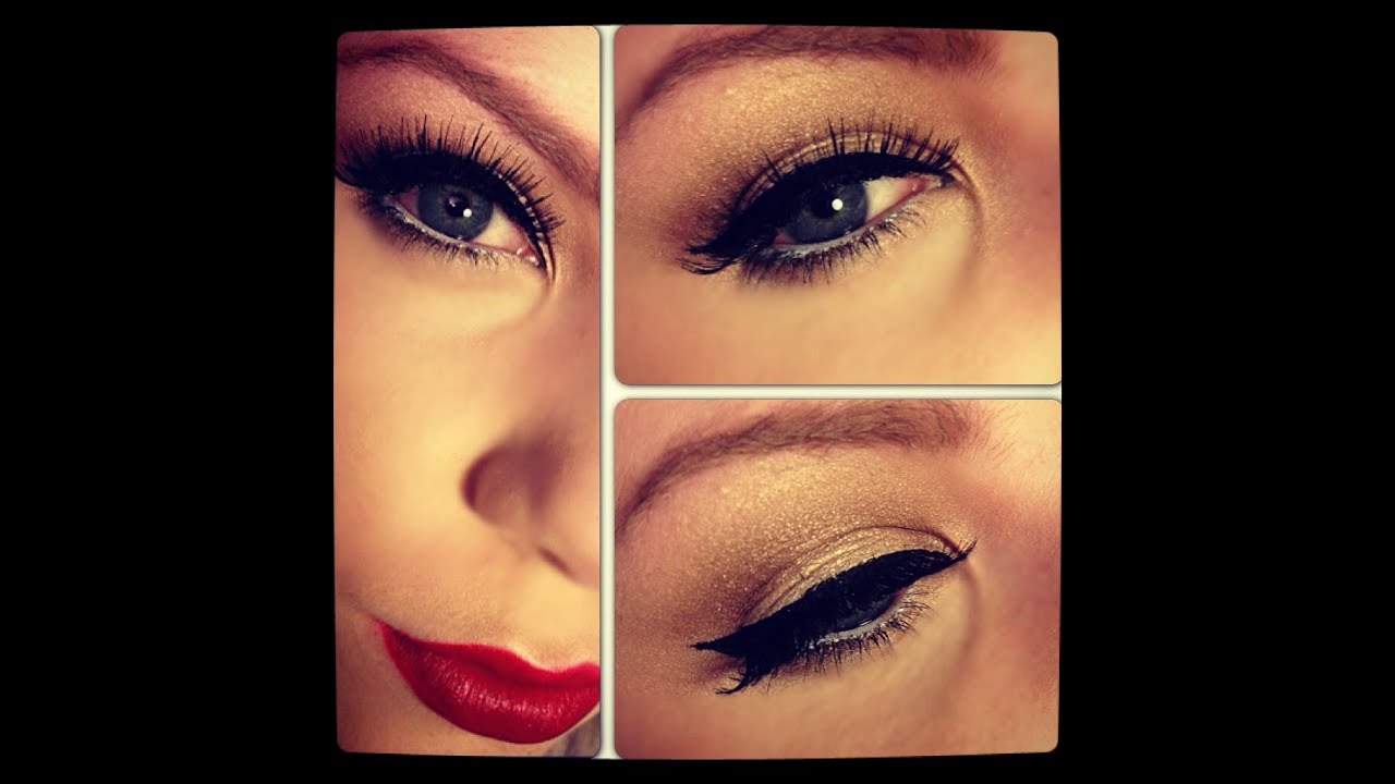 Pin Up Makeup Tutorial - YouTube