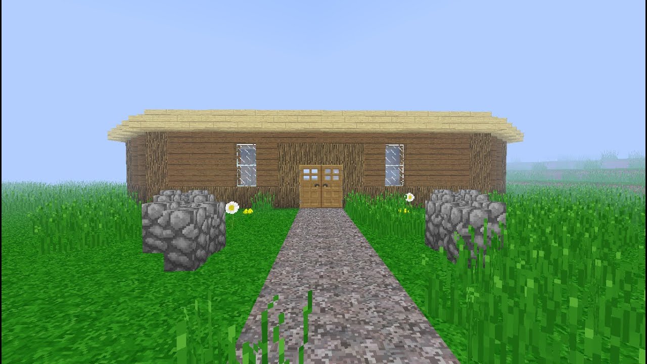 Hunterplayer Minecraft Primeira Casa Youtube