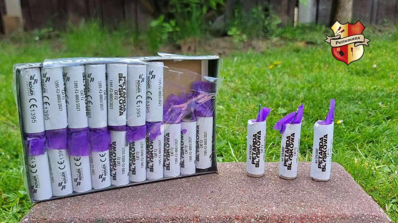 Petarda Blyskowa - Nitraat Salon Roger Vuurwerk - YouTube