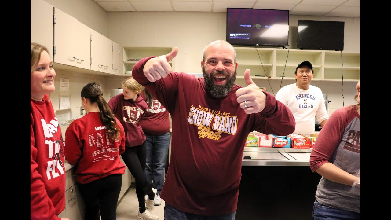 Behind the Scenes at Mt. Pleasant Show Choir Invitational - YouTube
