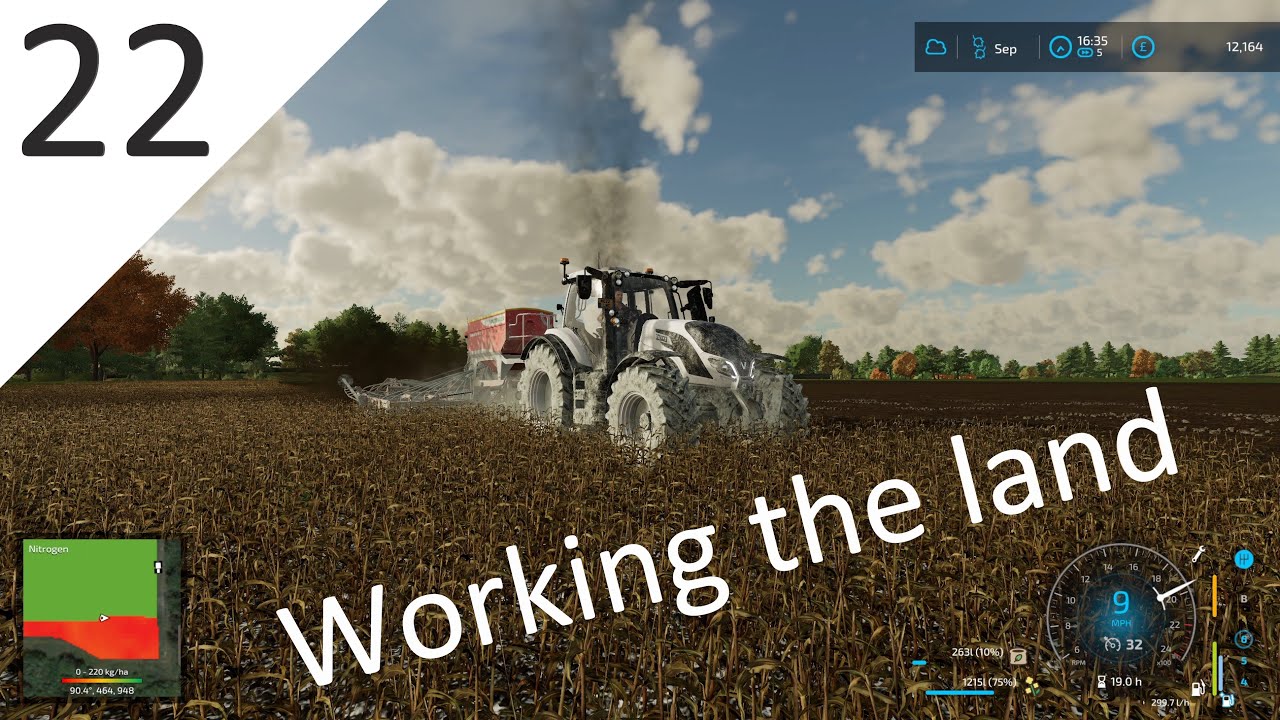 E22 - Canola and Lime - Lets Play - Farming Simulator - FS22 - YouTube