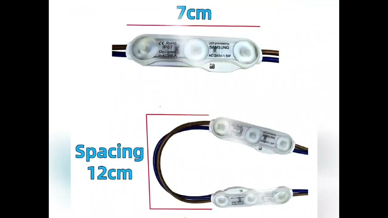 240V Mains Powered LED Module Lights, No Power Supply Required, #sign #signs #shopfittings #shop ...