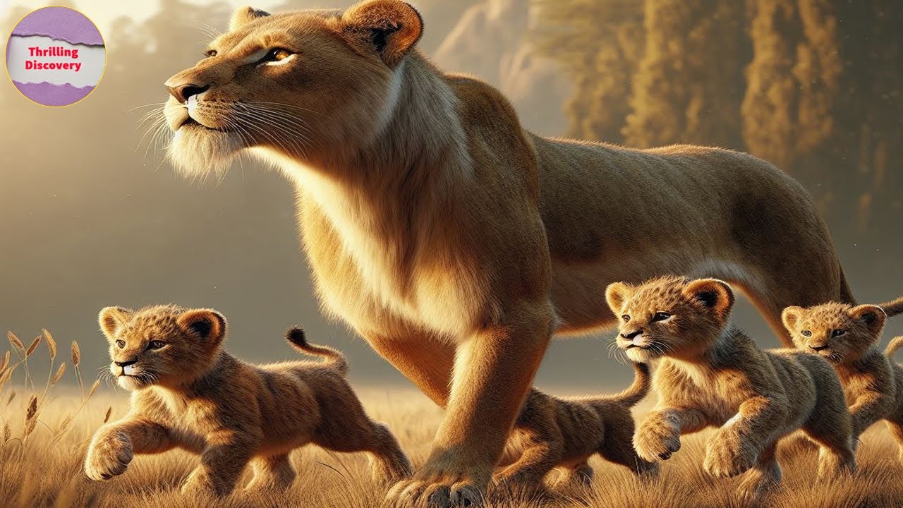 The Life of a Lion Family: The Journey of the Kings of the Jungle ...