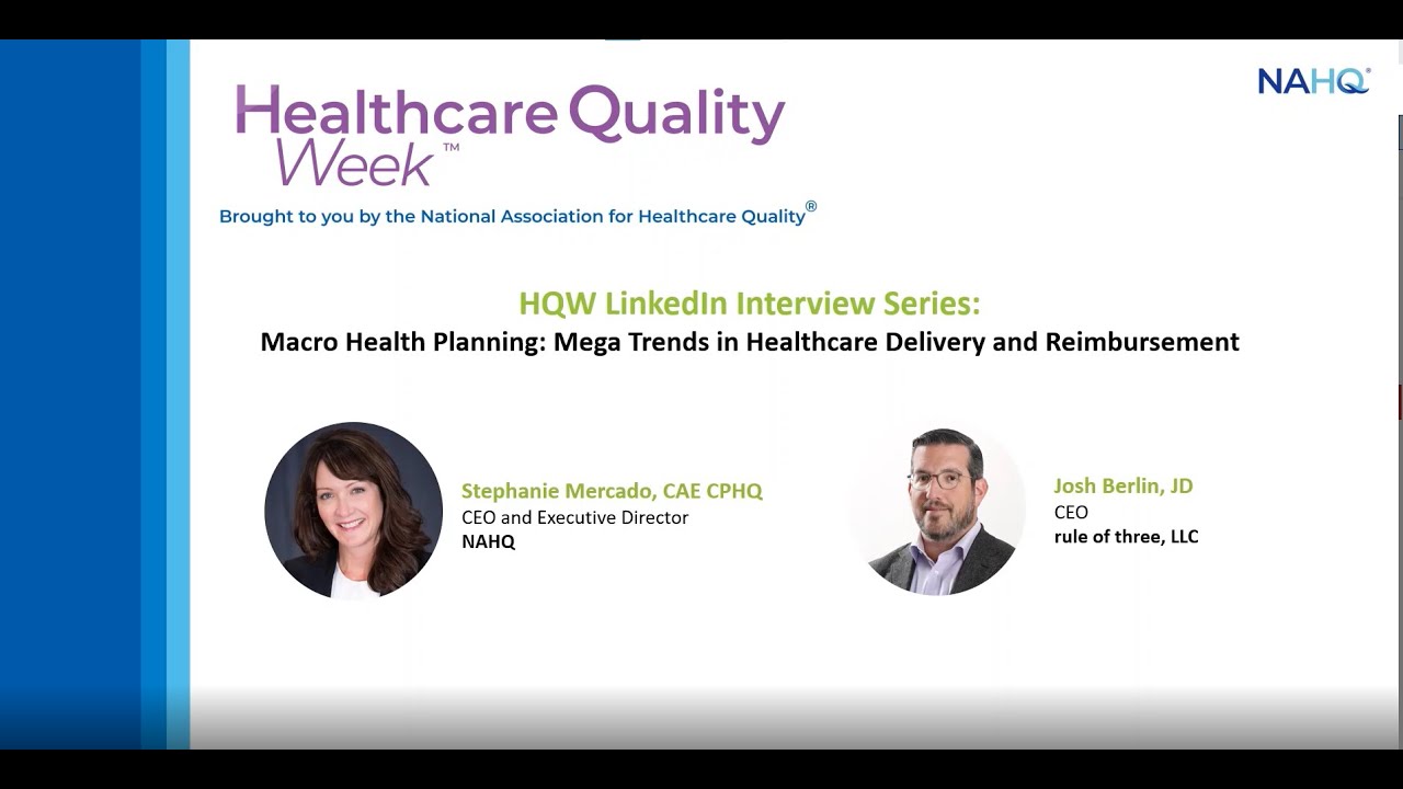 Macro Health Planning: Mega Trends in Healthcare Delivery and ...