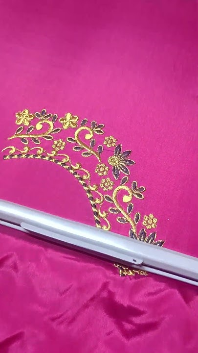 Beautiful Peacock Design Embroiderydesign Fashion Youtube