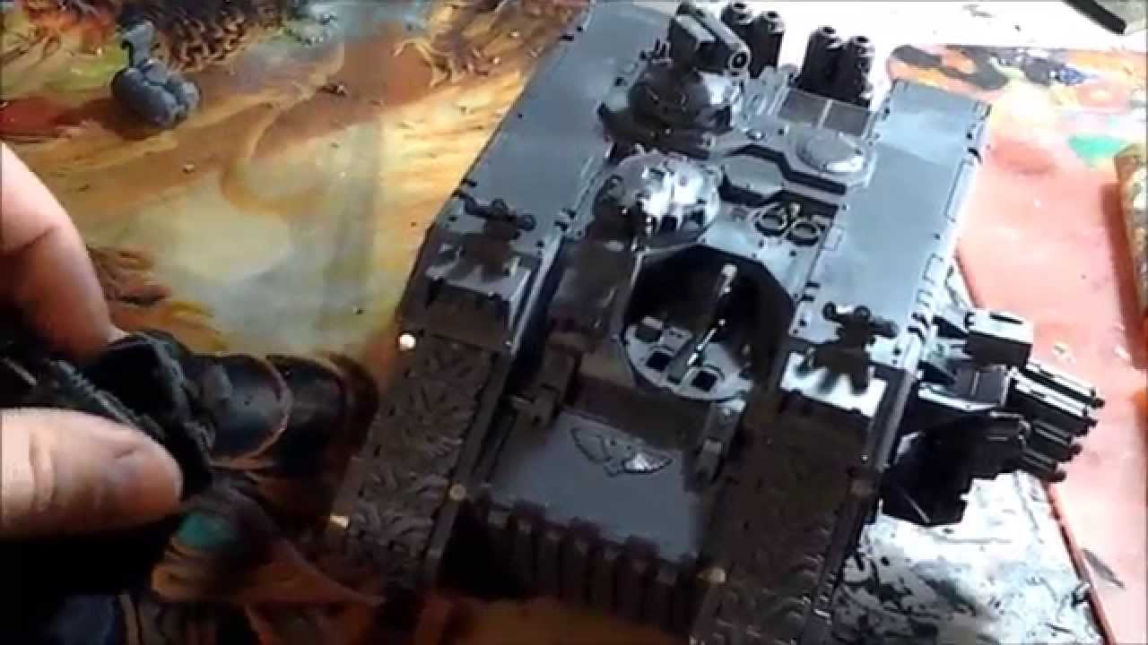 Land raider magnetize - YouTube