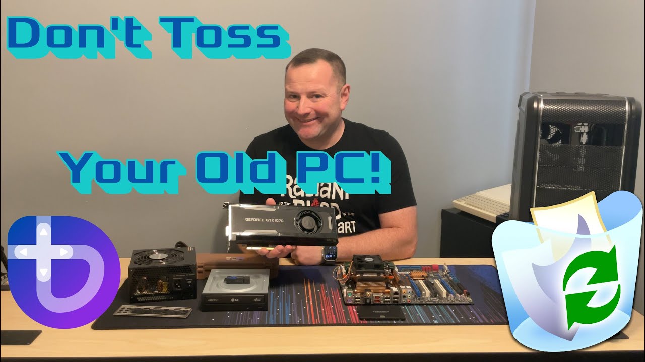 My E-Waste Steam Gaming PC - YouTube