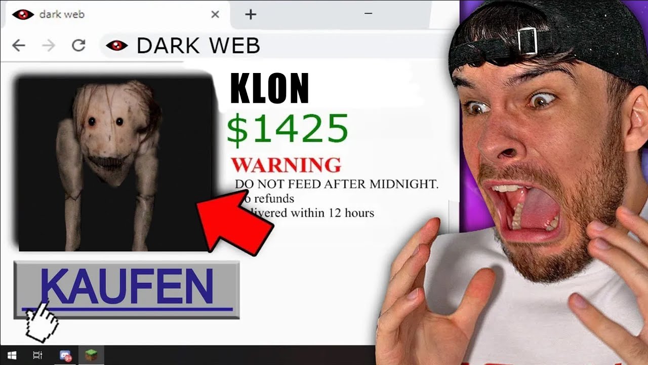 ich KAUFE ein MONSTER im DARK WEB.. (GEHT SCHIEF) - YouTube
