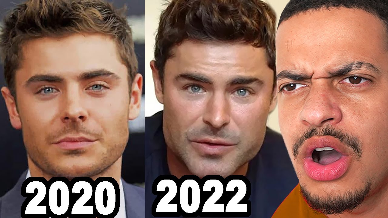 What happened to Zac Efron’s face?! - YouTube
