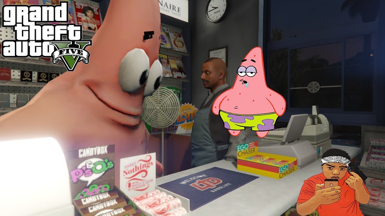Playing GTA 5 As PATRICK! (GTA 5 Mods) - YouTube