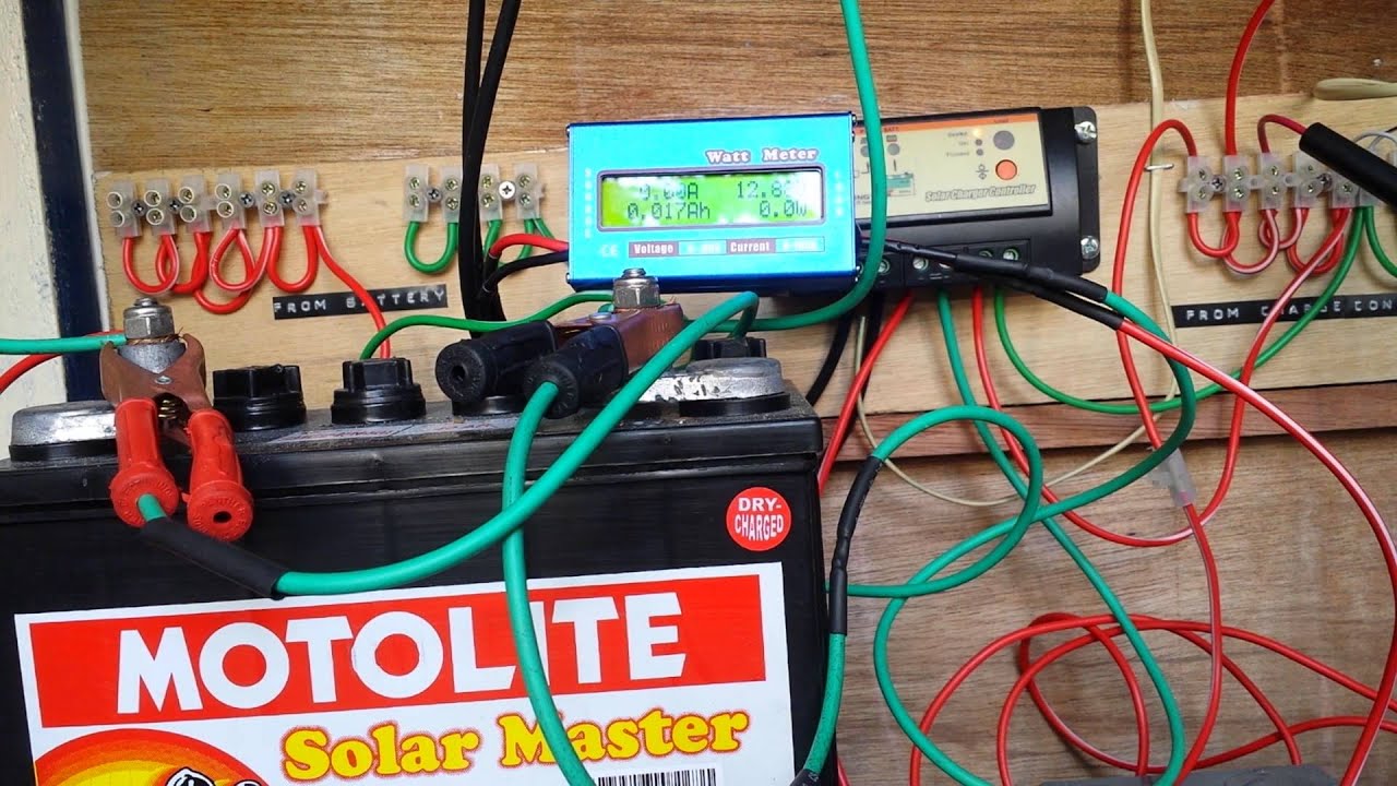 Does a solar charge controller consume power? - YouTube