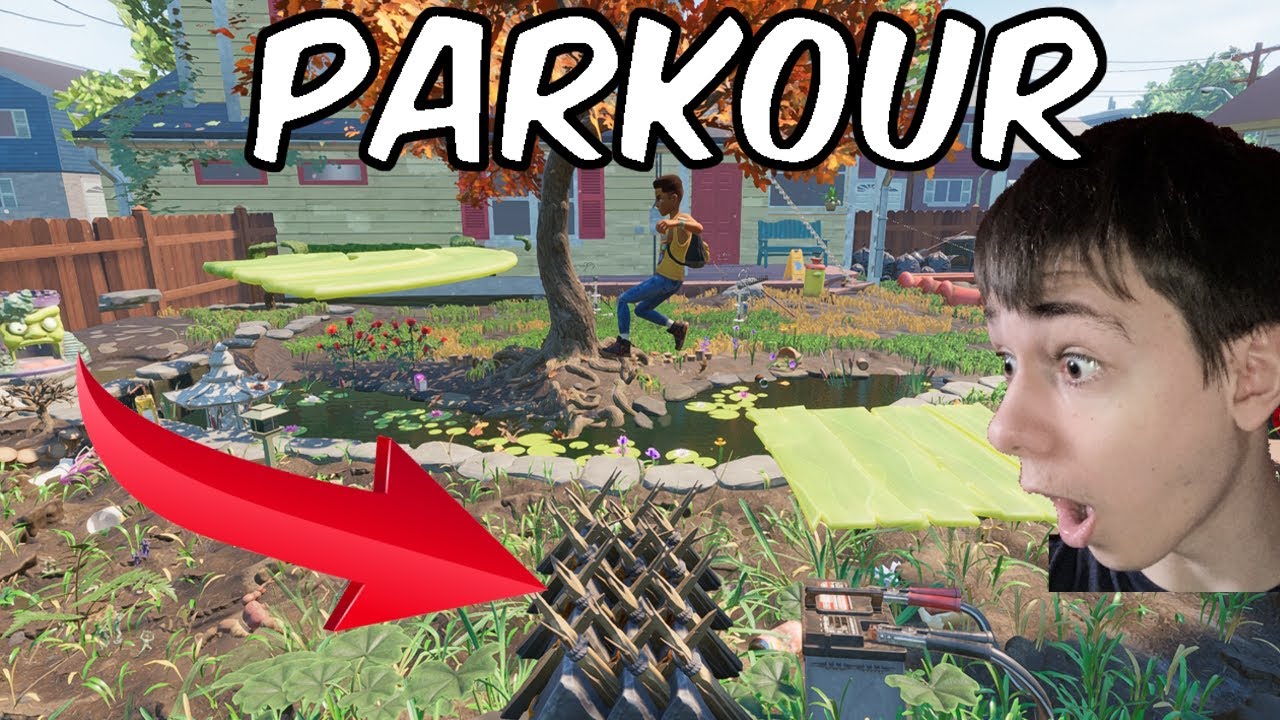 I Tried a Custom Parkour Map in Grounded! - YouTube